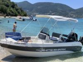 White Shark - Speedboat Rental Without Licence Laganas