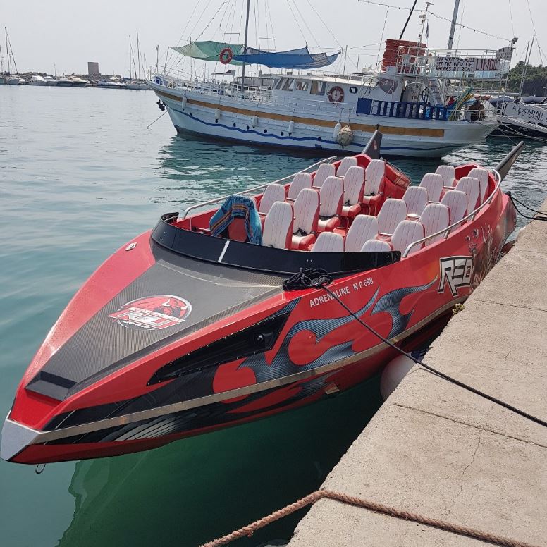 Red Bull Jet - Εκδρομή Με Σκάφος Speedboat Μαντράκι Ρόδος