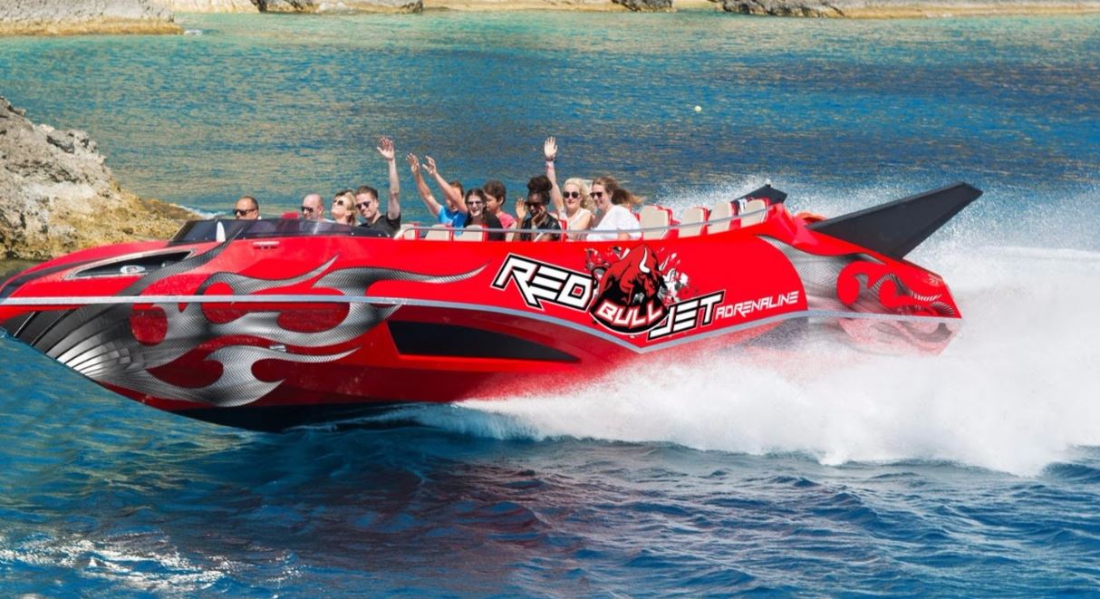 Red Bull Jet - Εκδρομή Με Σκάφος Speedboat Μαντράκι Ρόδος