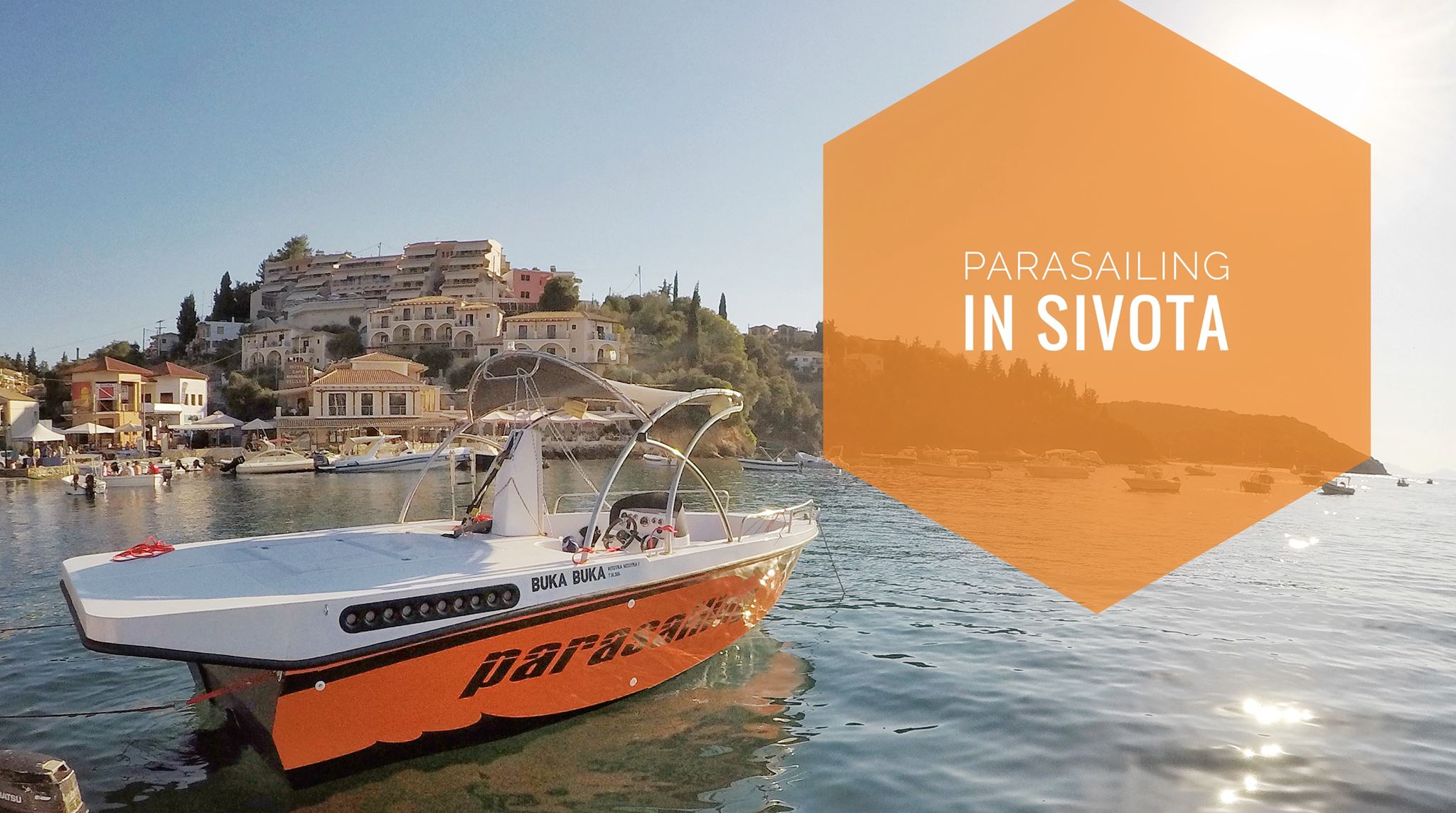 Parasailing In Sivota - Θαλάσσιο Αλεξίπτωτο Σύβοτα