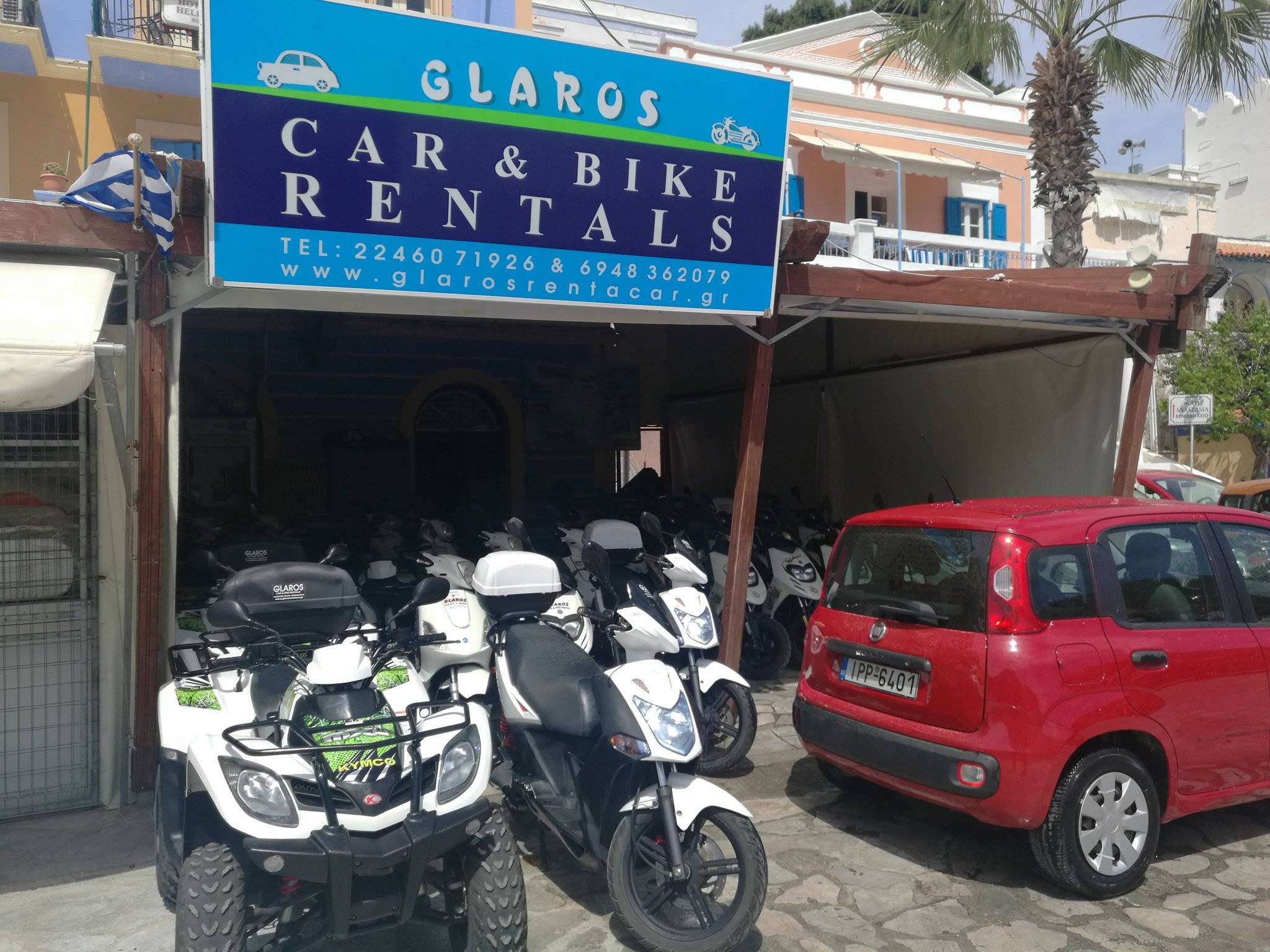 Glaros Rent A Car - Ενοικίαση Αυτοκινήτων Scooter ATV Σύμη