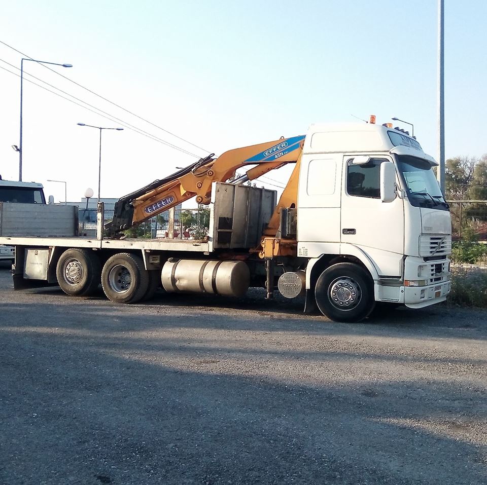 Χαρβάλας Δημήτριος - Γερανοί Μεταφορές Ρυμουλκήσεις Ανυψώσεις Βόλος