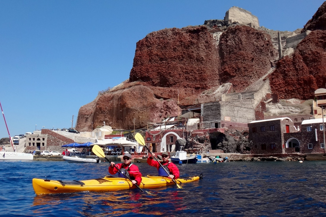 Santorini Sea Kayak - Paddling Activities Akrotiri Santorini