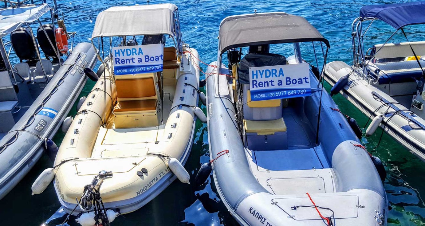 Hydra Rent a Boat - Skippered Motor Boat Rental Hydra