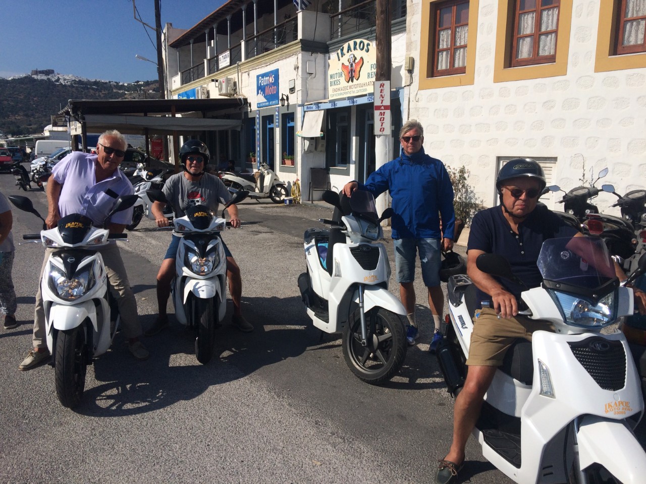 Ikaros - Motorbikes & Scooters For Rent Skala Patmos