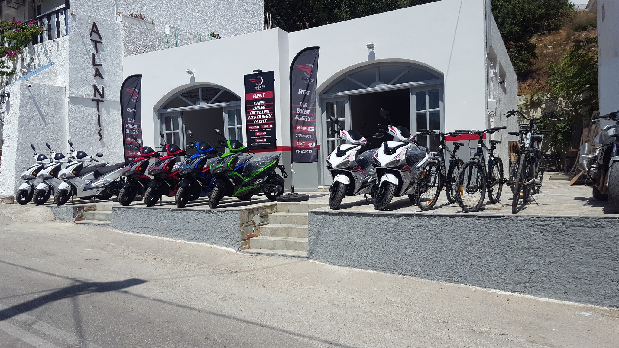 Margaritis Auto Moto Rental - Ενοικίαση Σκούτερ Μυρτιές