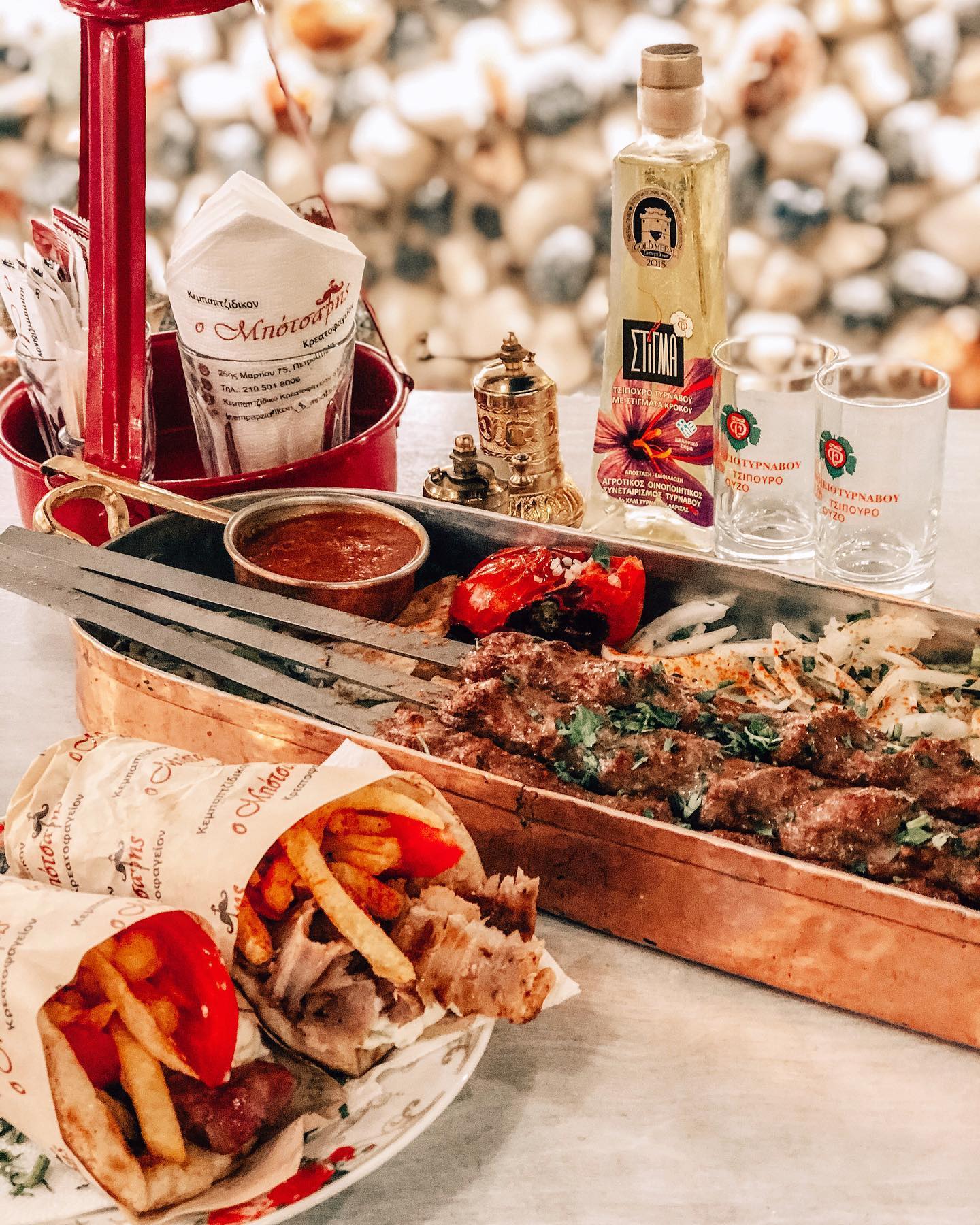 Κεμπαπτζίδικον Ο Μπότσαρης - Κεμπάπ Ντόνερ Delivery Πετρούπολη