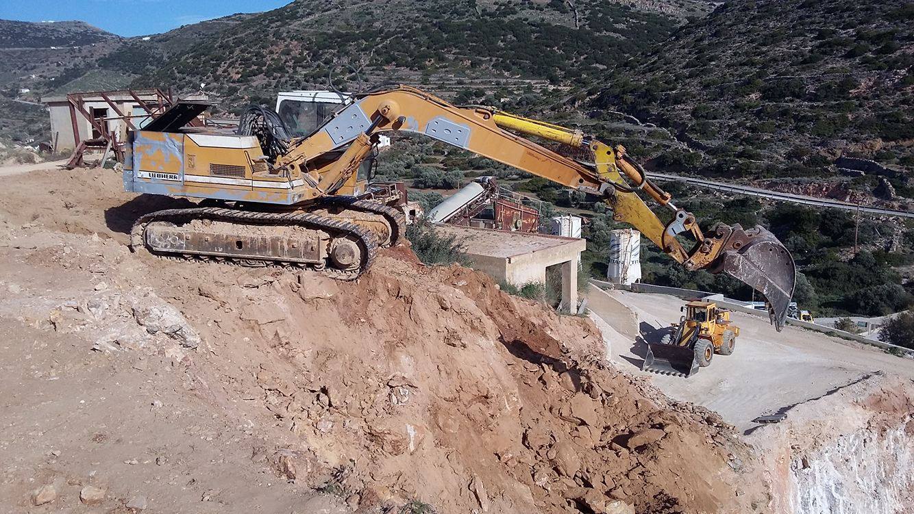 Κοράκη - Αδρανή Υλικά Έτοιμο Σκυρόδεμα Σίφνος