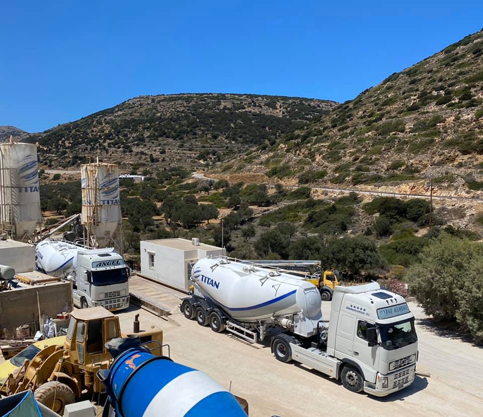 Κοράκη - Αδρανή Υλικά Έτοιμο Σκυρόδεμα Σίφνος