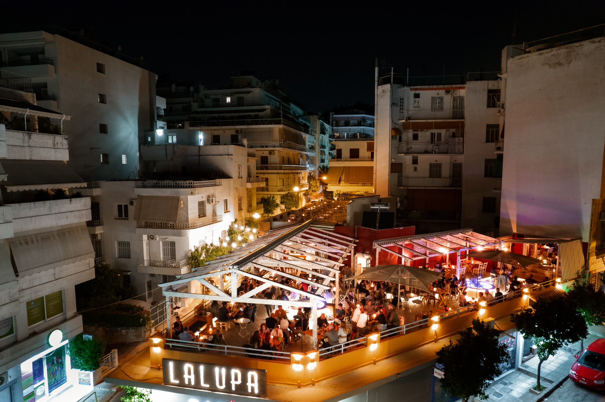 Lalupa - Roof Cafe Bar Restaurant Ζωγράφου