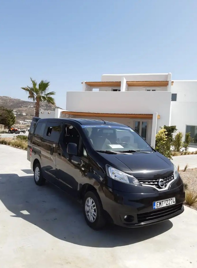 ArtCar - 24h Minivan Transfers Mykonos