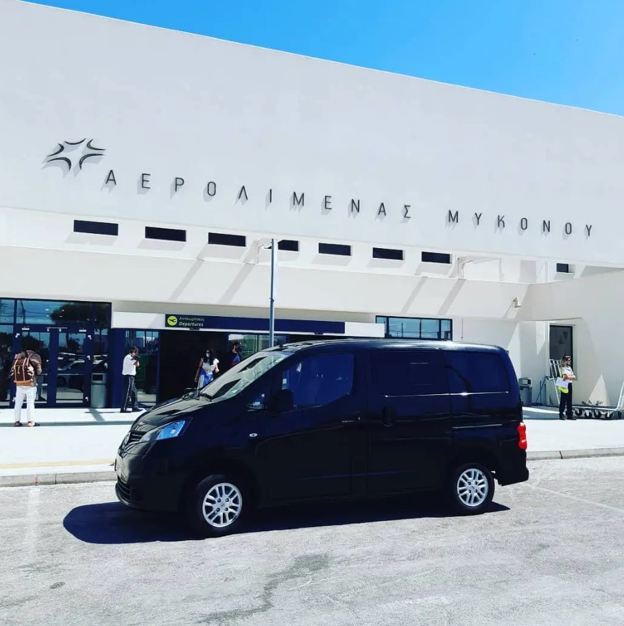 ArtCar - 24h Minivan Transfers Mykonos