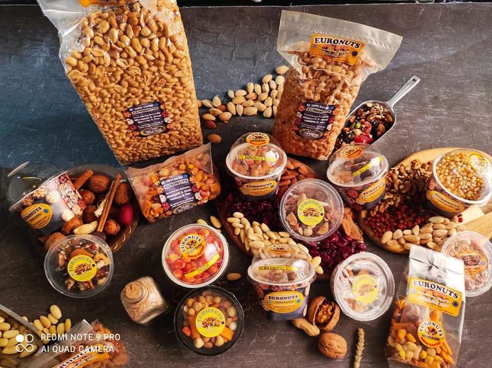 Euronuts - Ξηροί Καρποί Καφές Χονδρική Πάτρα