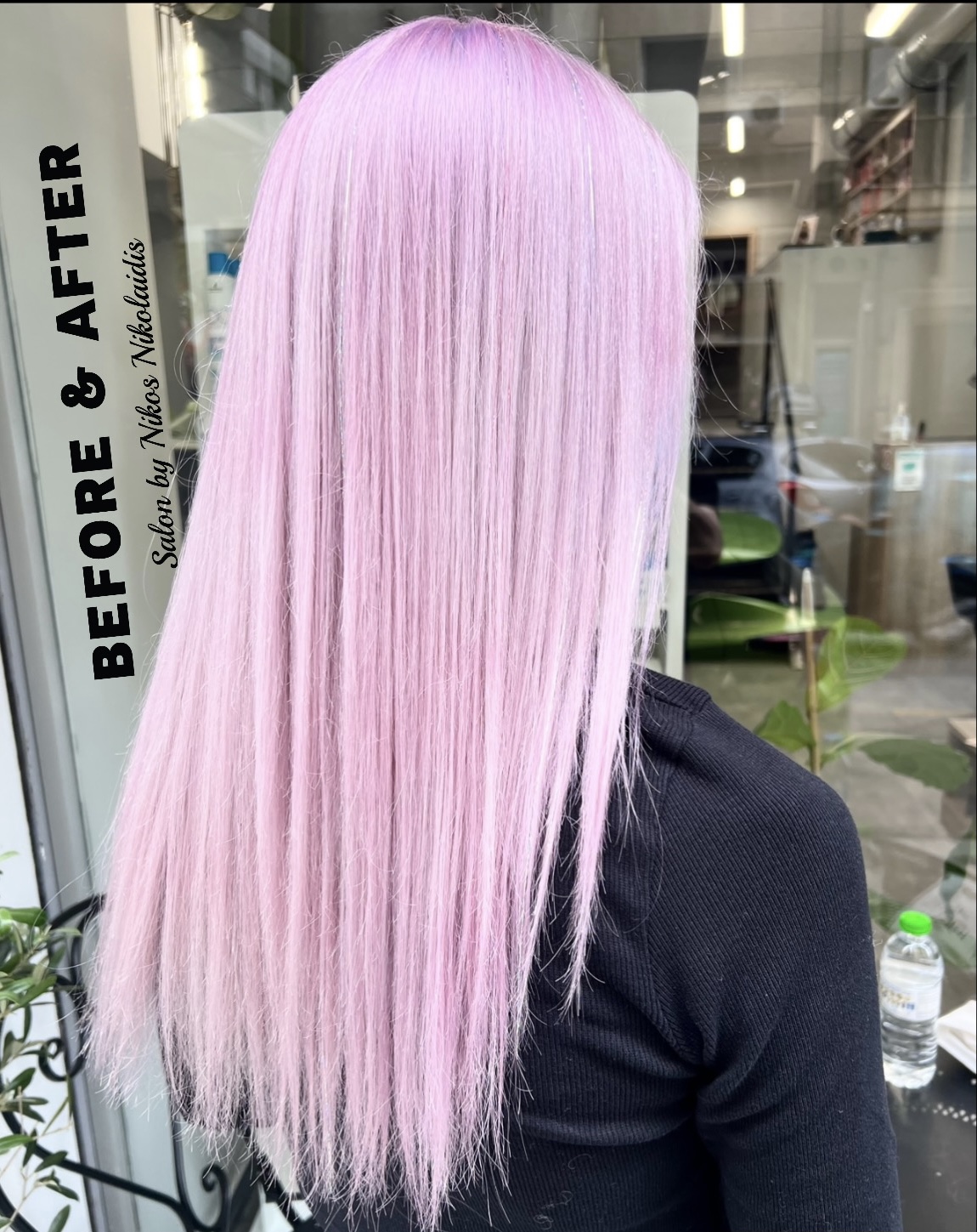 Before & After - Βαφή Μαλλιών Balayage Κέντρο Θεσσαλονίκης