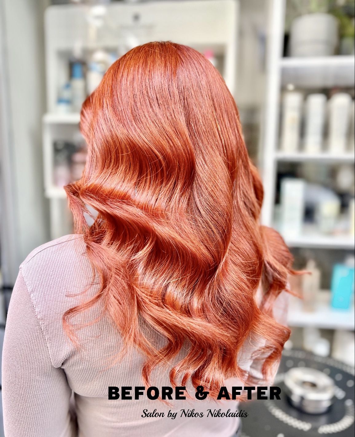 Before & After - Βαφή Μαλλιών Balayage Κέντρο Θεσσαλονίκης