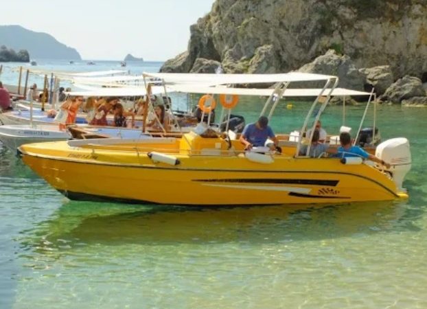 Mpoukas - Self Drive Motor Boat Rental Paleokastritsa