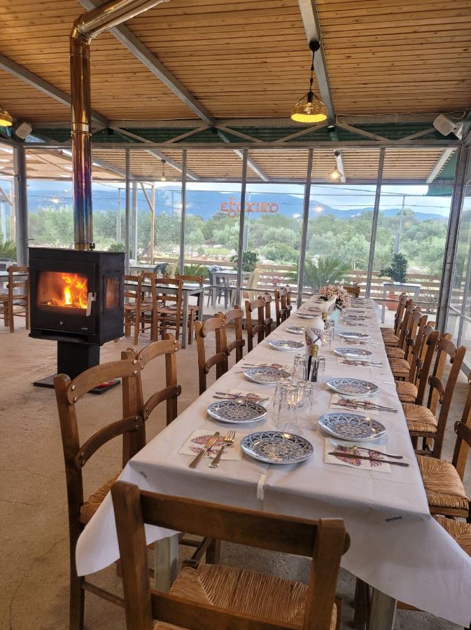 Εξοχικό - Ταβέρνα Ψησταριά Βαθύ Λασιθίου