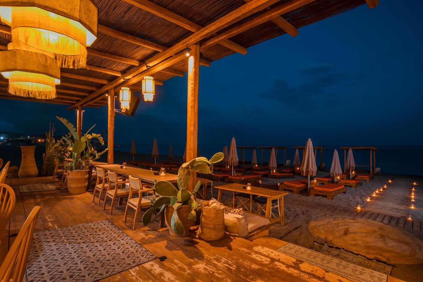 Tulum Beach Bar Restaurant - Food Drinks At The Beach Faliraki