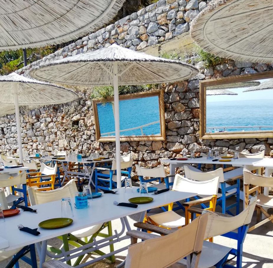 Spilia Seaside Cafe Bar - Καφές Ποτό Με Θέα Θάλασσα Ύδρα