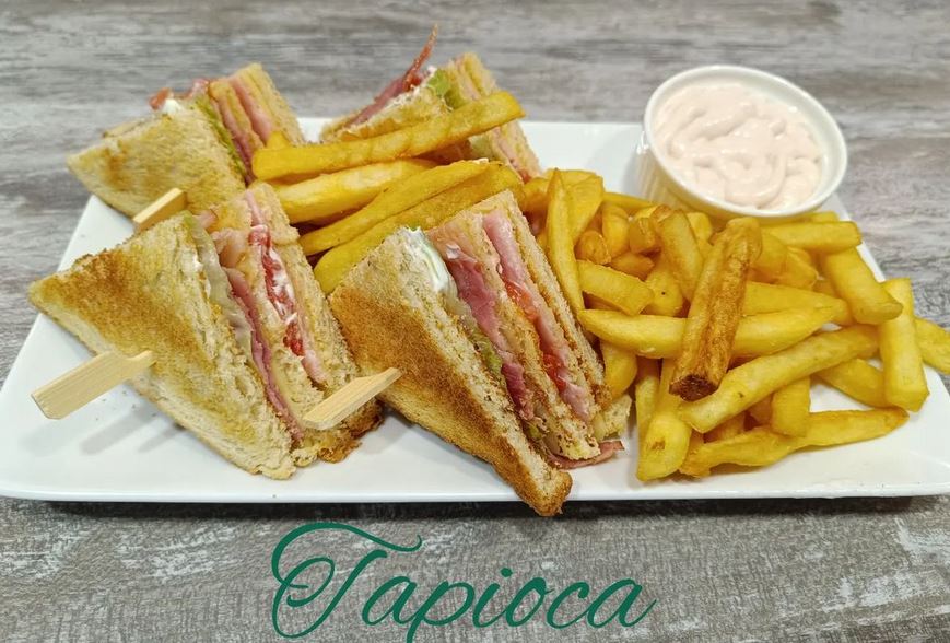 Tapioca Fast Food - Burger Κρέπες Μαρμάρι