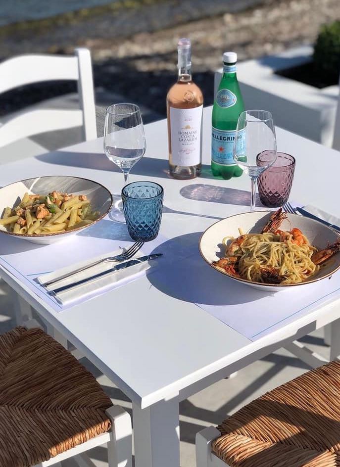 Marea Restaurant Cocktail Bar - Food Cocktails Pyrgi Corfu