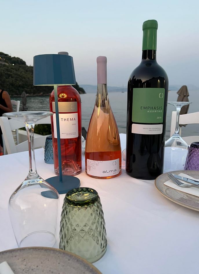 Marea Restaurant Cocktail Bar - Food Cocktails Pyrgi Corfu