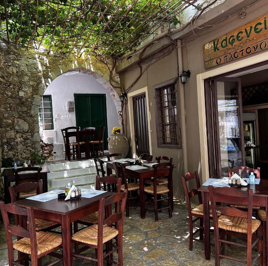 Tavern Cafe Platanos - Traditional Cretan Cuisine Kritsa