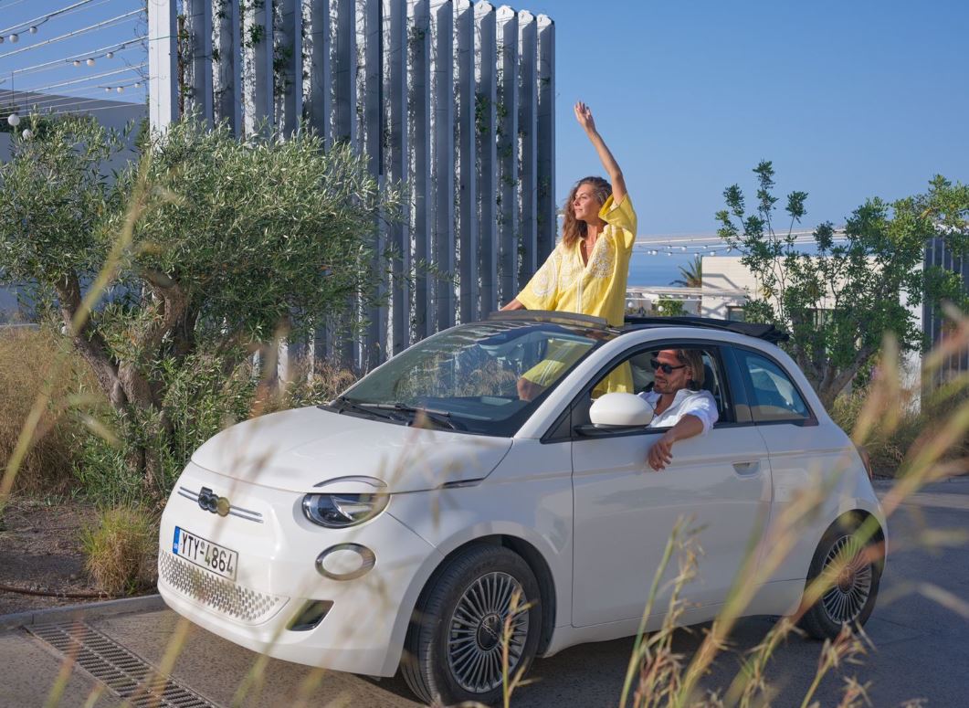 Insanto Electric Cars - Electric Car Rental Airport Santorini