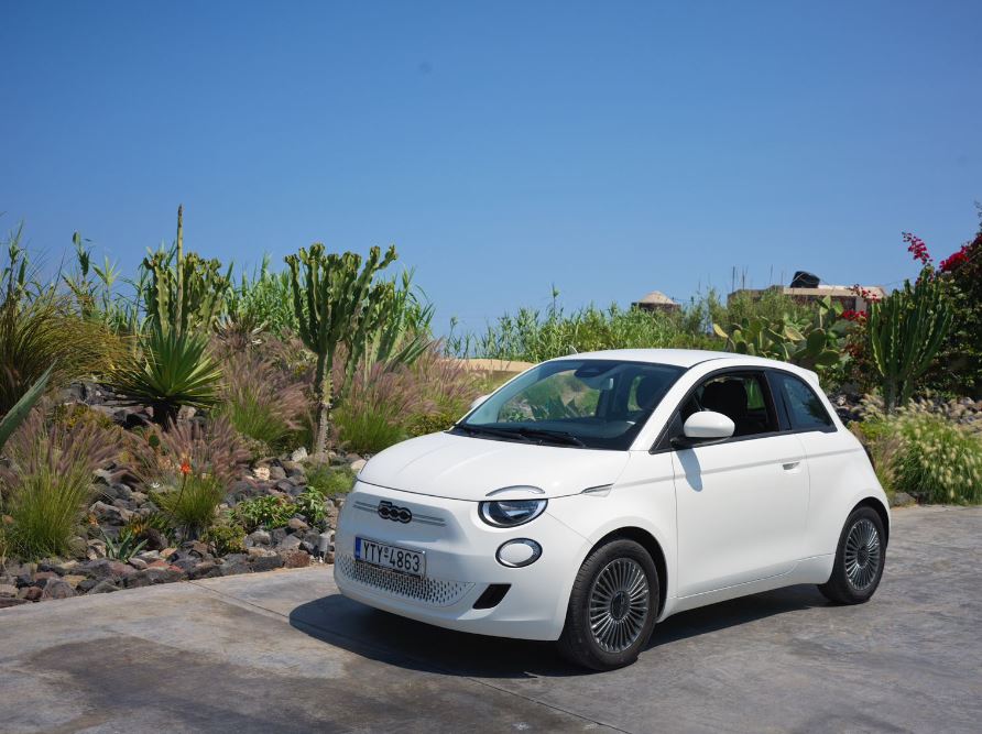 Insanto Electric Cars - Electric Car Rental Airport Santorini