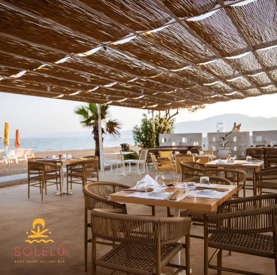 Solelú Beach Bar - Φαγητό Καφές Ποτό Παραλία Μπούκας
