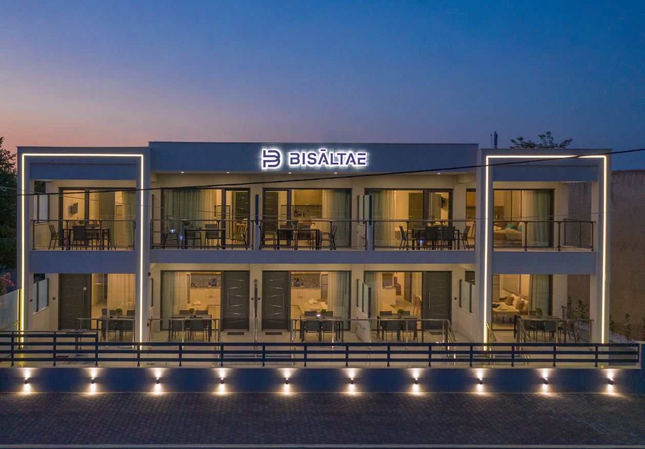 Bisaltae Seaside Suites - Πολυτελείς Σουίτες Κεραμωτή