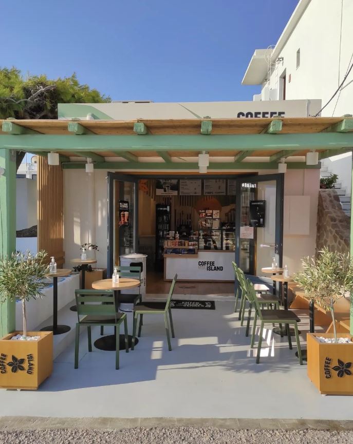 Coffee Island Snack Cafe - Premium Καφές Πλάκα Μήλος