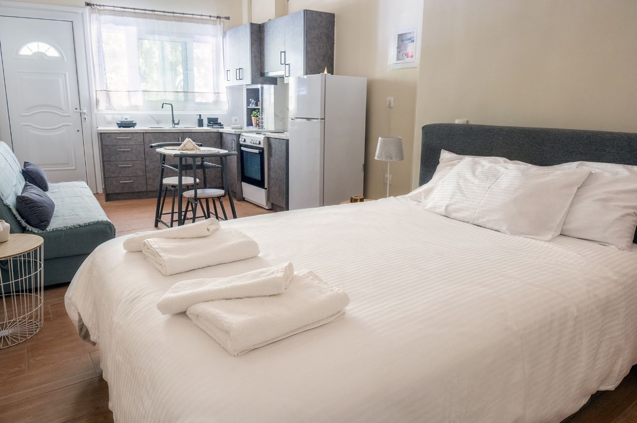 Sea Duo - Ενοικιαζόμενα Μοντέρνα Δωμάτια Παραλία Διστόμου